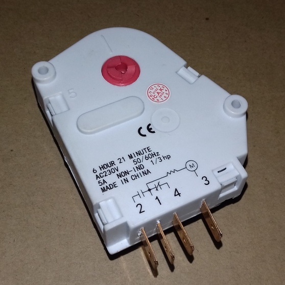 ( X24 ) 6 HOUR 25 MINUTE REFRIGERATOR DEFROST TIMER 6 HOUR 25 MINUTE ...