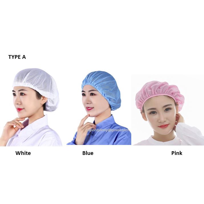 Kitchen chef hat cook cooking hygienic cap Food caps net caps ...