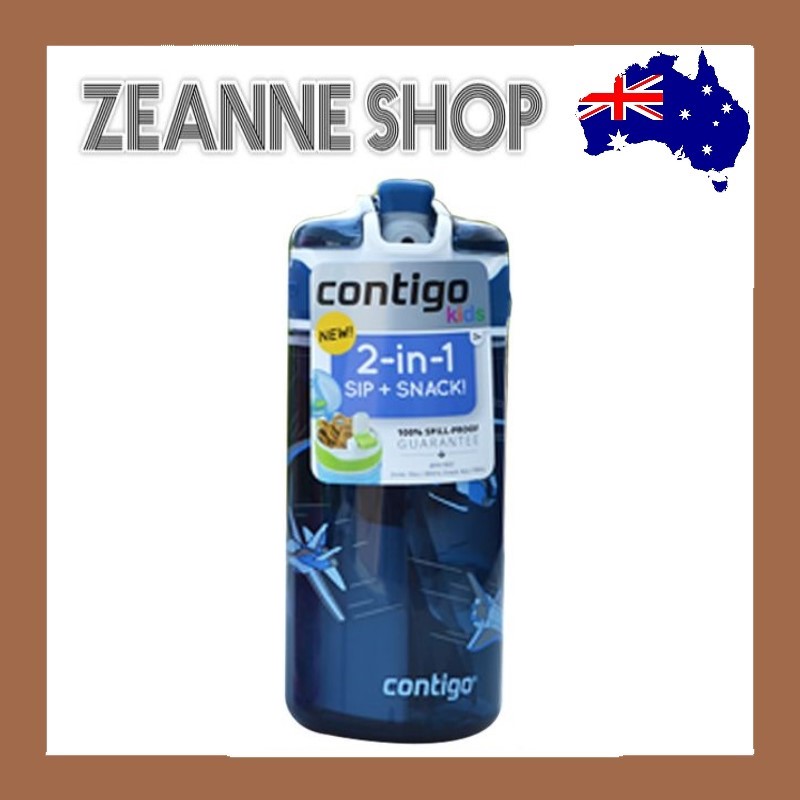 Contigo Sip & Snack Autospout Drink Bottle (Jets)( 384ml )(Import From ...