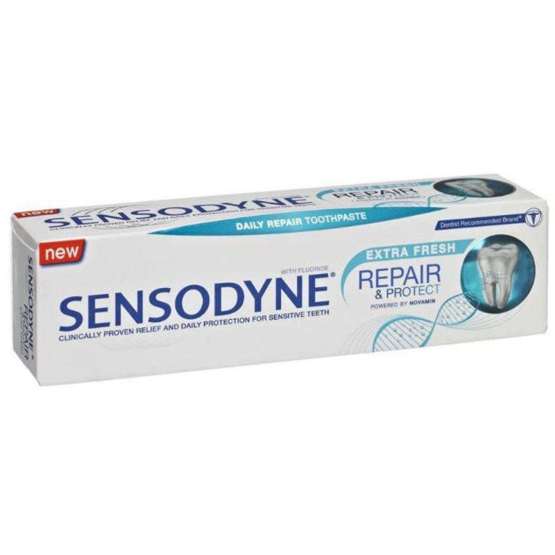 Sensodyne Repair & Protect Extra Fresh toothpaste 100g + free 20g ...