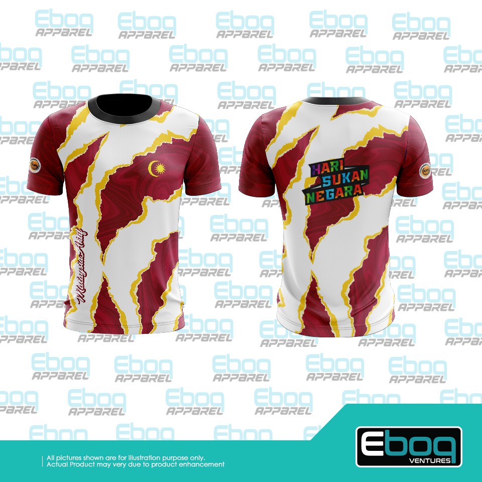[READY STOCK] Tshirt 20 Hari Sukan Negara / AB Baju Hari Sukan Negara ...