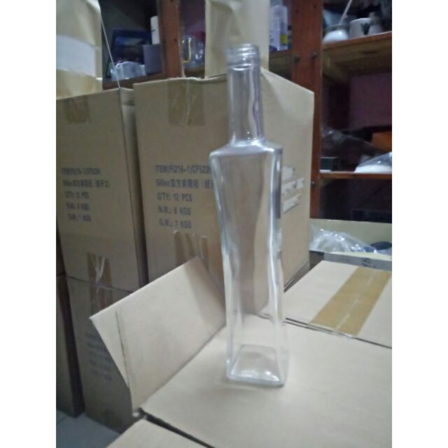 BOTOL KACA 500ML 48PCS | Shopee Malaysia