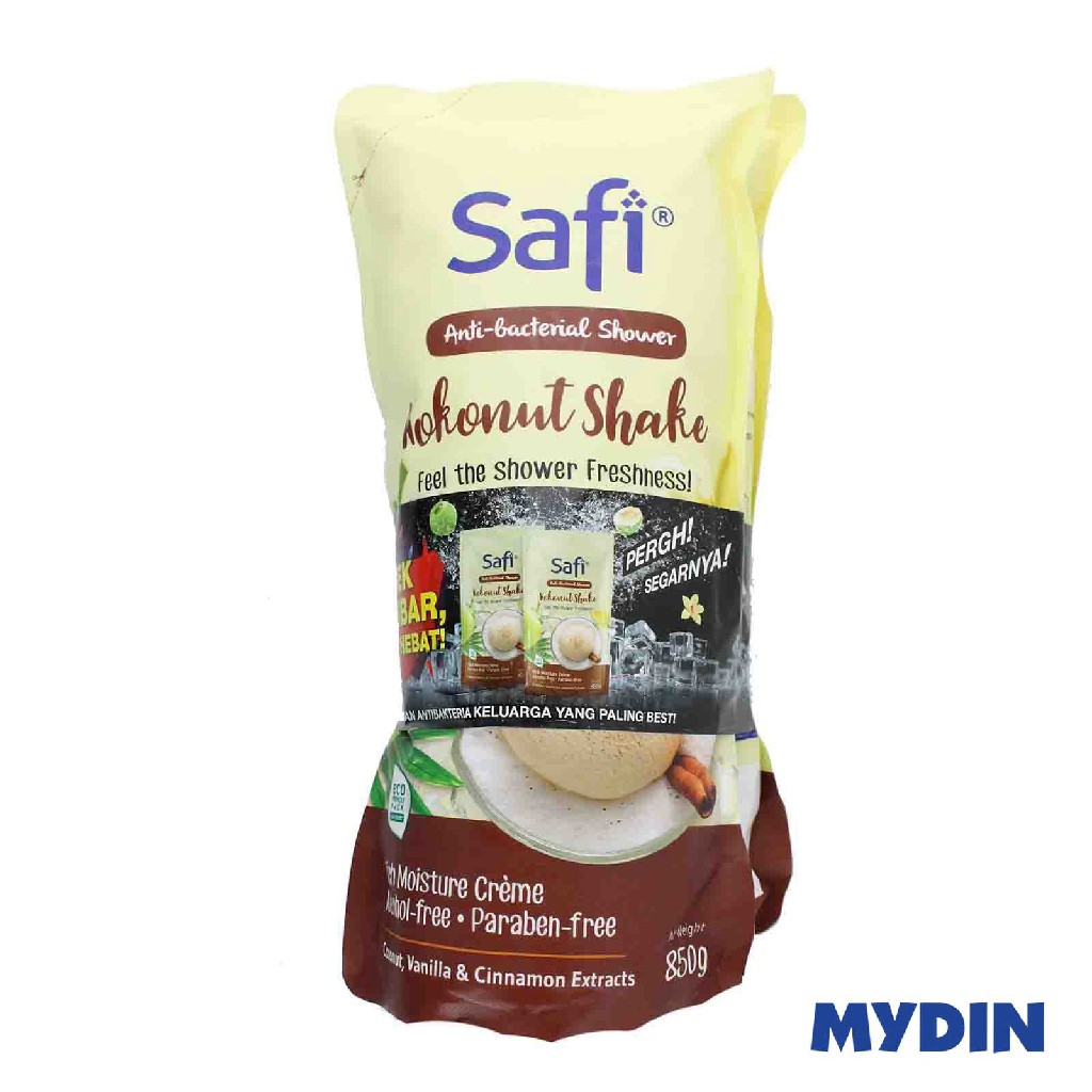 Safi Anti Bacterial Body Wash Twin Pack Refill - 4 Variants (850g ...