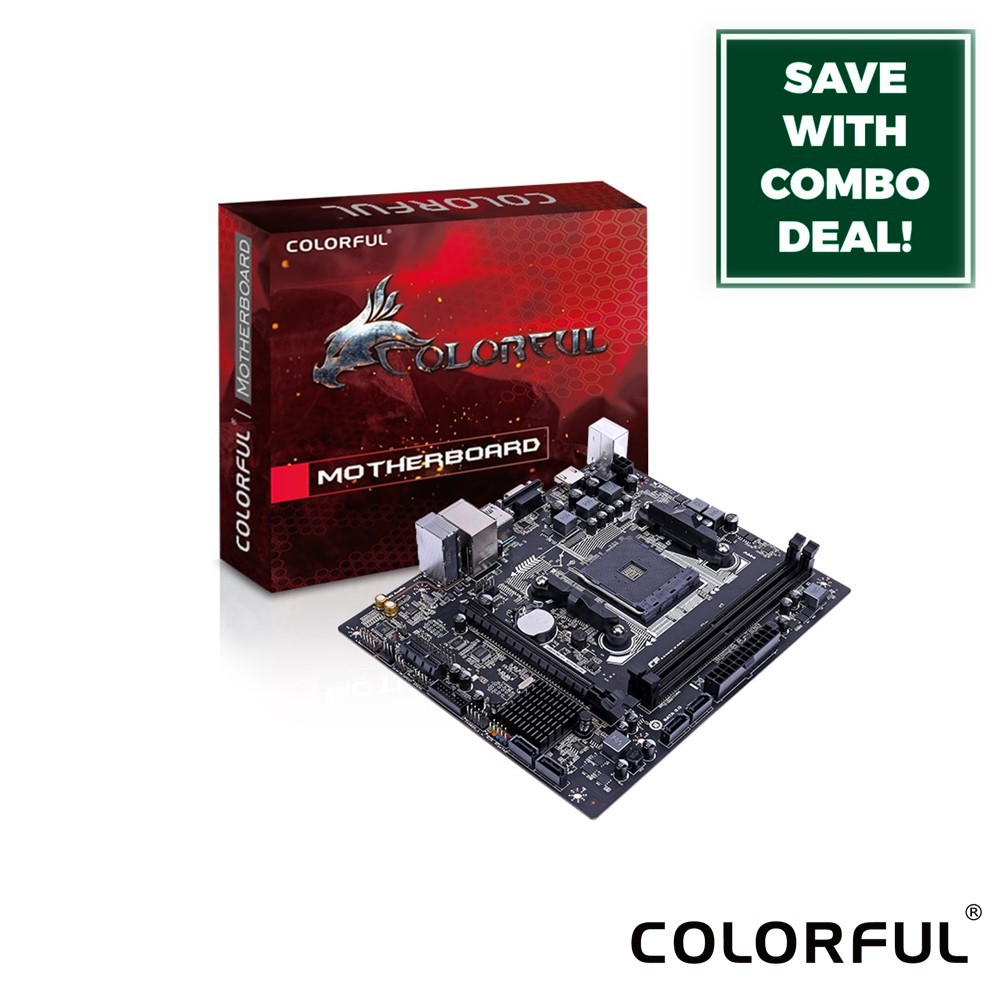 Colorful AMD A320M-K Pro V14 Motherboard | Shopee Malaysia