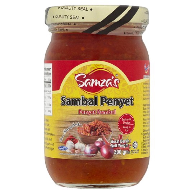 Samza's Penyet Sambal 300g | Shopee Malaysia