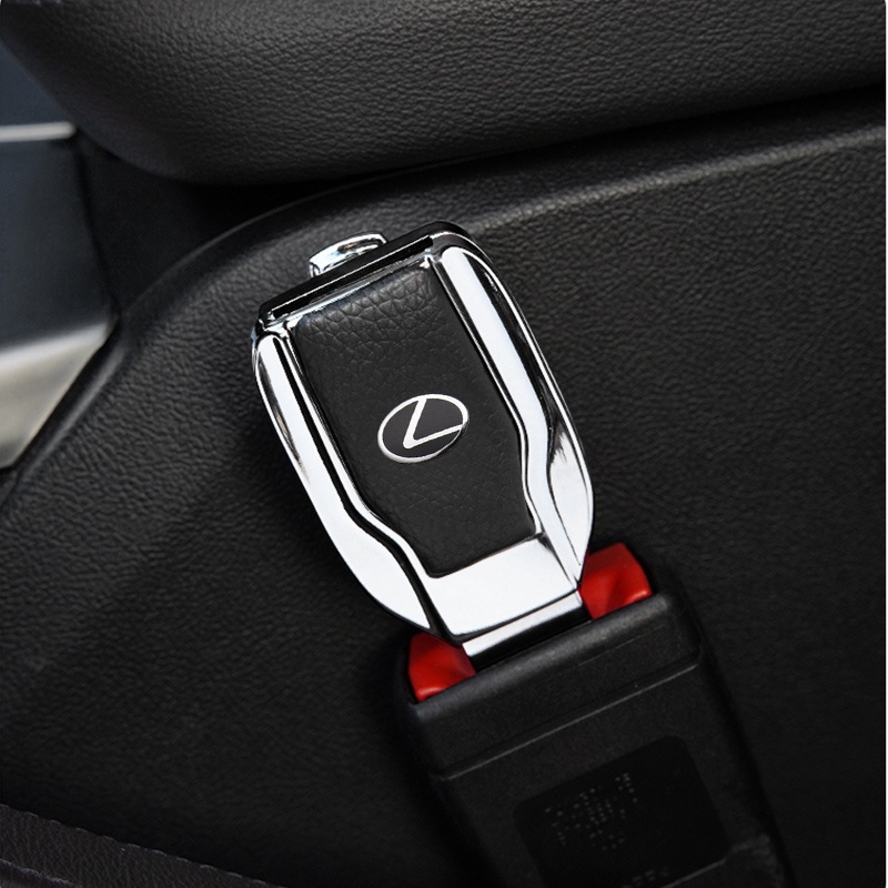 Car Logo Seat Belt Clip Extender Safety Extension Plug For Lexus CT200h ...