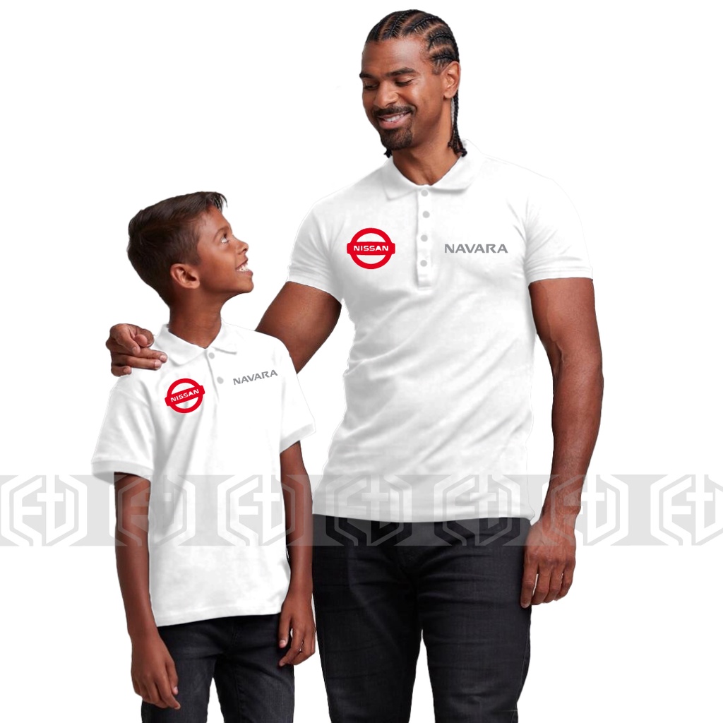 Nissan Navara Logo / Matching Father Son Baju Polo T Shirt Sulam ...