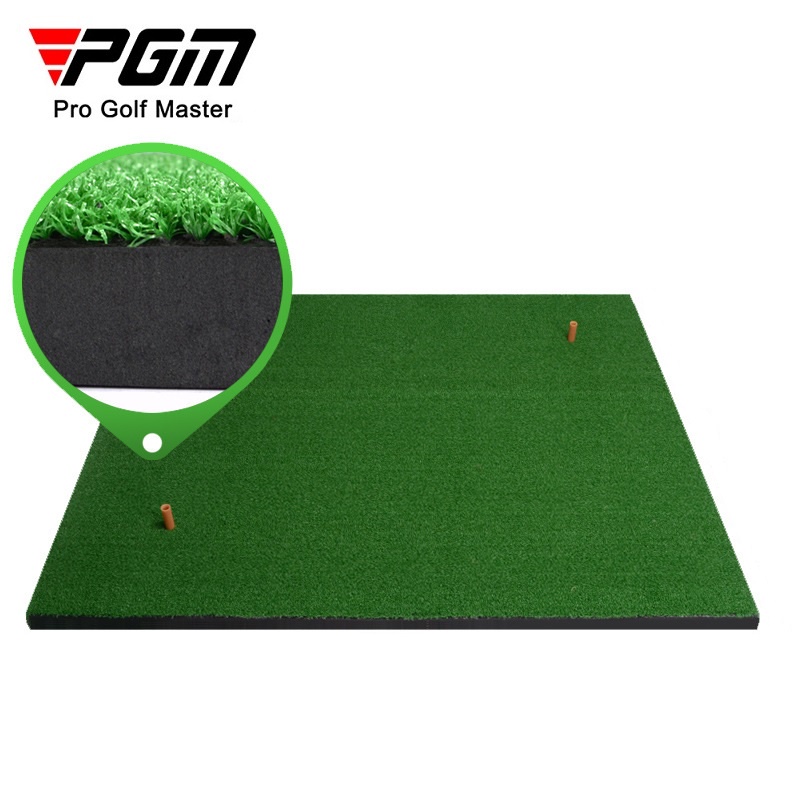 PGM 1.5m by 1.5m artificial grass golf hitting mat for driving range ...