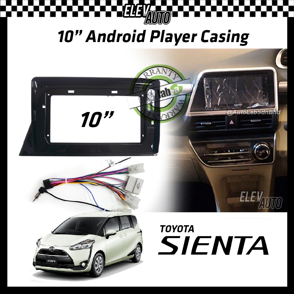 Toyota Sienta Android Player Casing 10" with Player Socket | Shopee ...