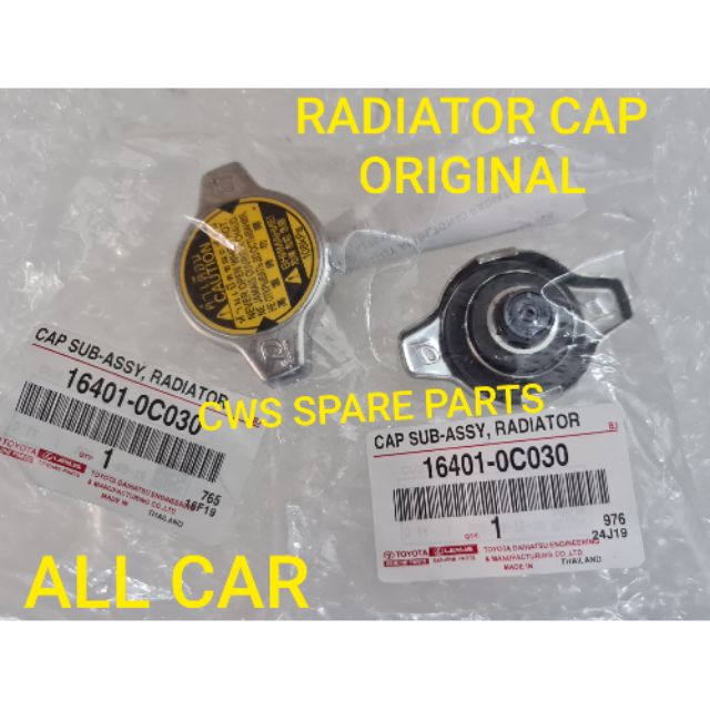 ORIGINAL TOYOTA PERODUA MYVI ALZA NCP42 NCP93 CAMRY ALTIS VIOS RADIATOR ...