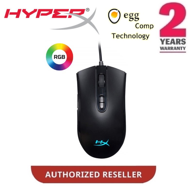 HyperX Pulsefire Core RGB Gaming Mouse Gamers 7-Button 6,200 DPI ...