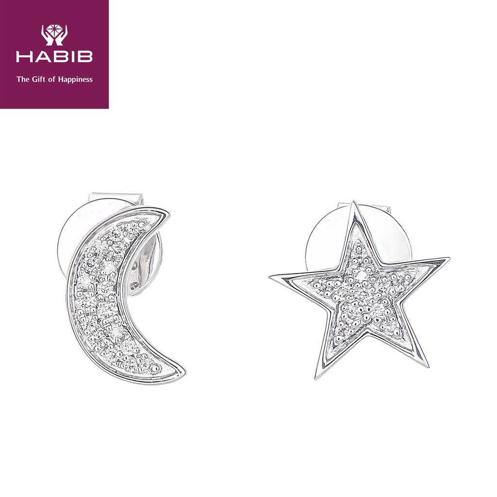 HABIB Anya Diamond Earring | Shopee Malaysia