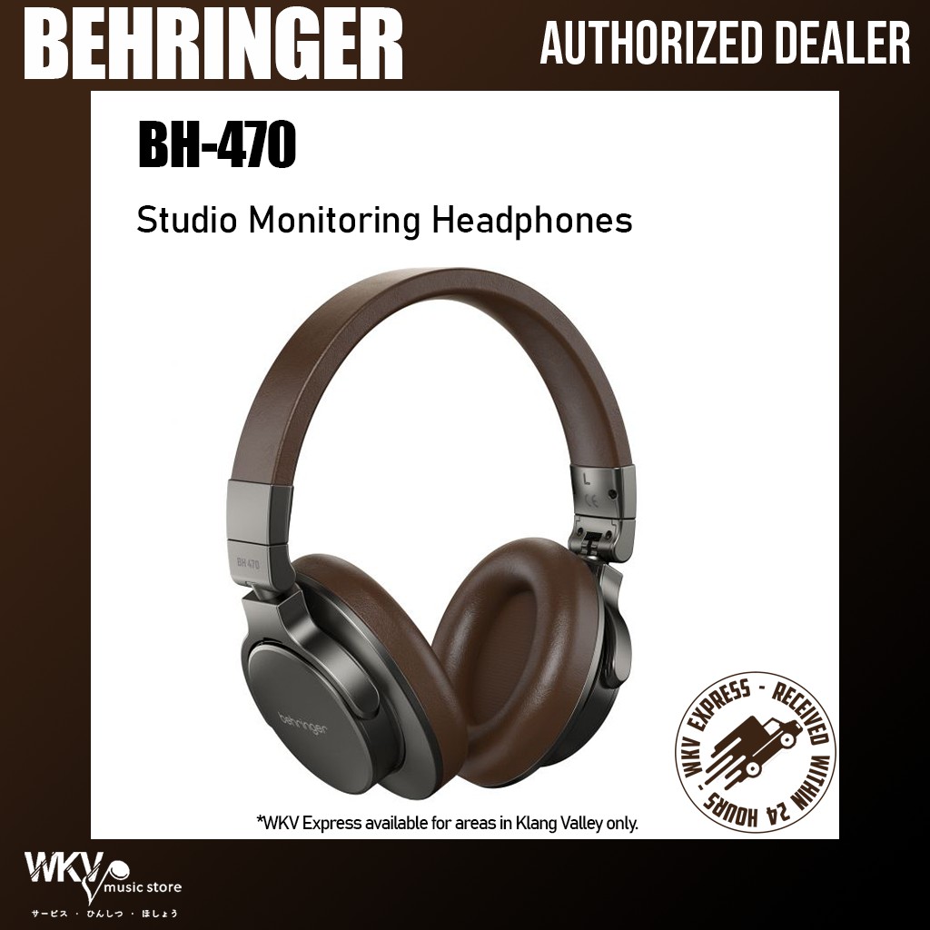 Behringer BH470 Studio Monitoring Headphones (BH 470 / BH-470) | Shopee Malaysia