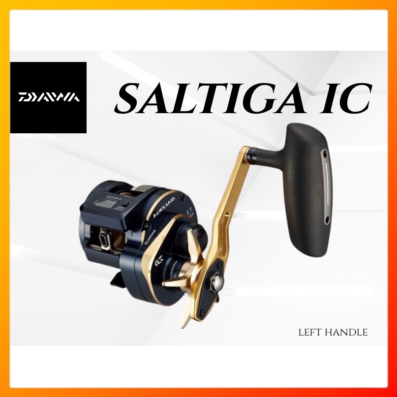 Daiwa Saltiga IC 300HL-SJ Overhead Round Casting Fishing Reel (Left Handed) | Shopee Malaysia