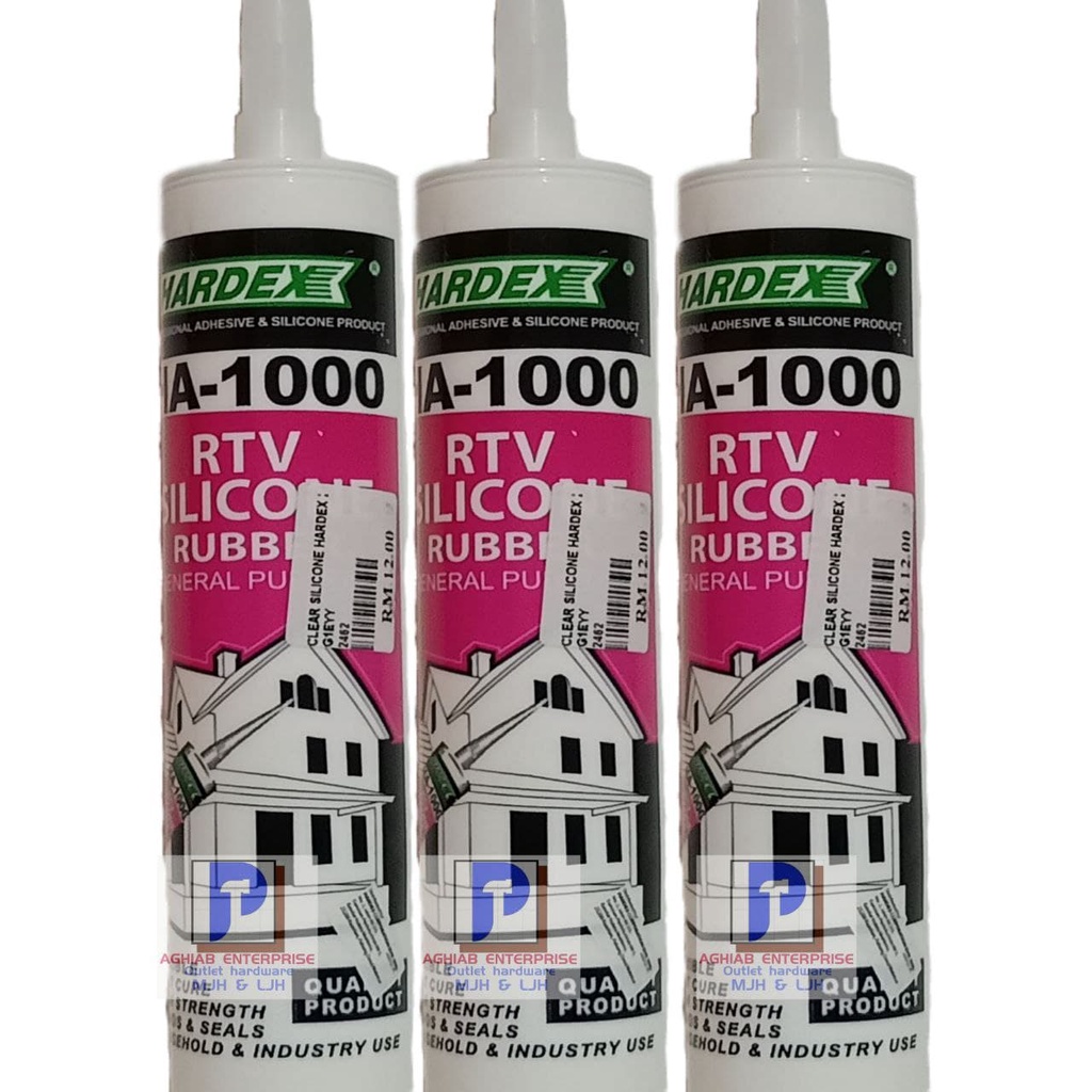 HARDEX HA1000 RTV Silicone Rubber General Purpose (Available Color ...