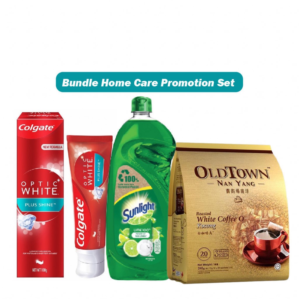 Sunlight Dishwash Lime Liquid 900ml +Colgate Optic White Toothpaste ...