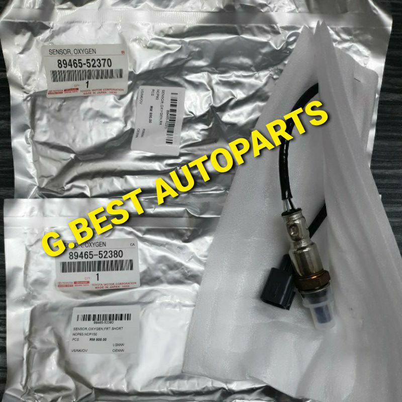 TOYOTA ORIGINAL OXYGEN SENSOR VIOS NCP93 NCP150 89465-52380 89465-52370 ...
