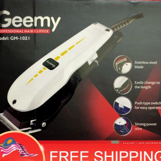 MESIN RAMBUT CORDED PROFESSIONAL HAIR CLIPPER SHAVER TRIMMER BARBER ...