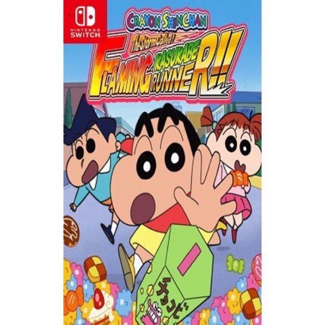 Nintendo Switch Crayon Shinchan The Storm Called Flaming Kasukabe