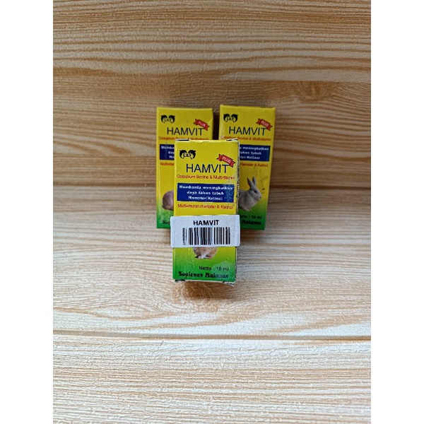 Hamvit Vitamin Animal Nutrition Supplement Hamster, Rabbit. | Shopee ...