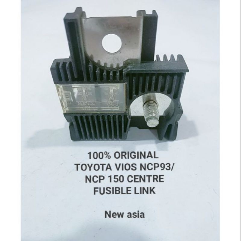 100% ORIGINAL TOYOTA VIOS NCP93 /NCP 150CENTRE FUSIBLE LINK /MAIN FUSE ...