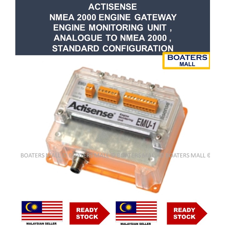 ANTISENSE NMEA 2000 ENGINE MONITORING UNIT , ANALOGUE TO NMEA 2000 ...