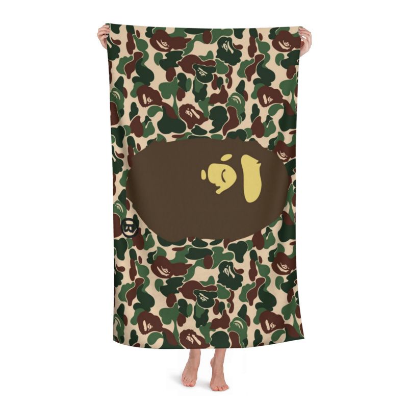 Supreme Bape A Bathing Ape Customized Beach Towel for Kids Adults ...