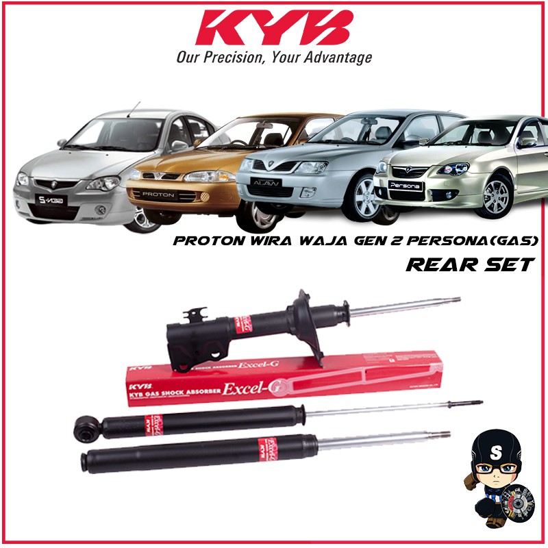 📌 KAYABA 📌 KYB Rear Gas Shock Absorber Proton Wira Waja Gen 2 Persona ...