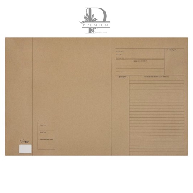 Brown Paper File 100 Sheets / Fail Kertas / Paper File / Fail Coklat ...
