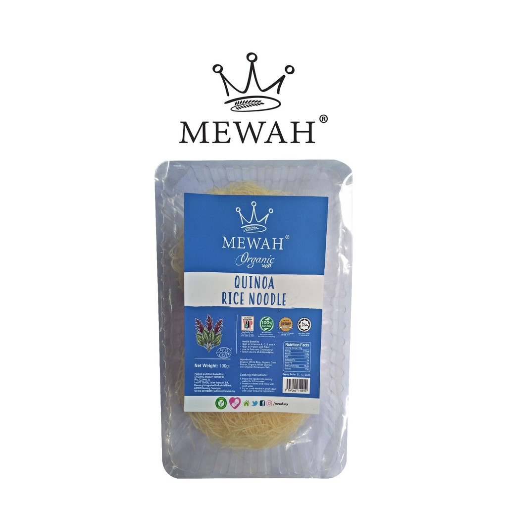 Mewah Quinoa Rice Noodle 100g | Shopee Malaysia