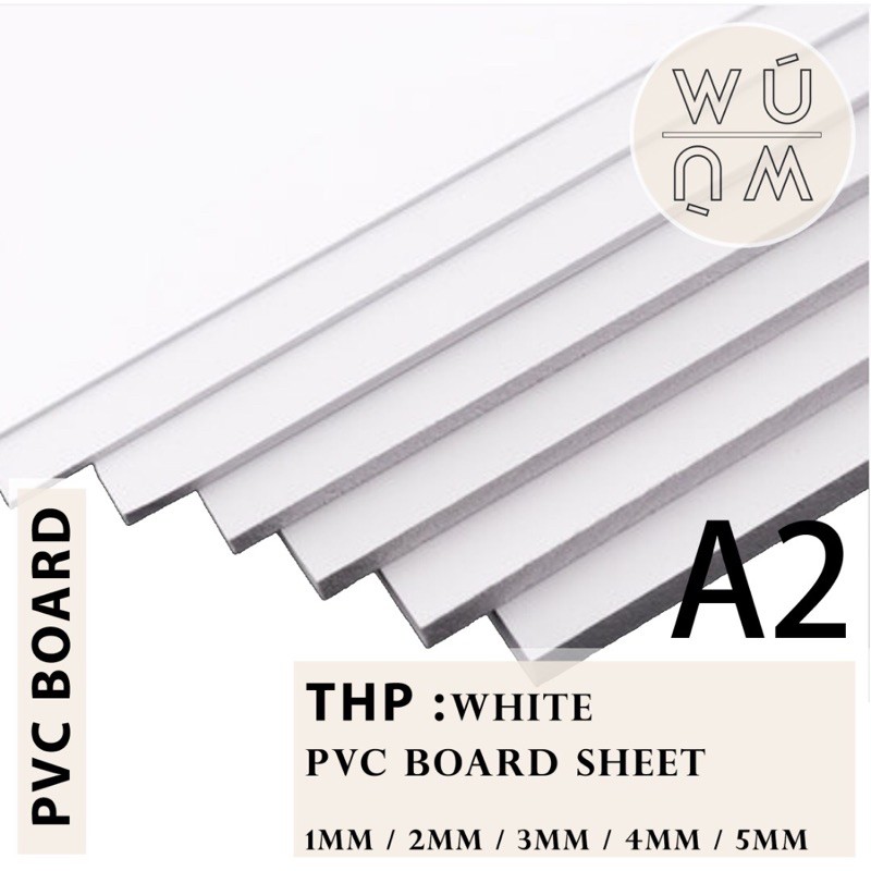 [Ready Stock]A2 Pvc Board Model Making Material 1mm to 5mm | Shopee ...