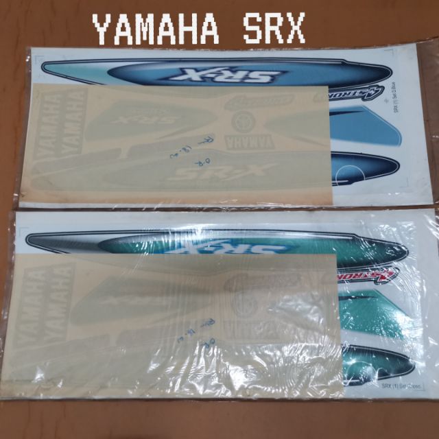 YAMAHA SRX BODY STICKER (1) - DECAL MOTORCYCLE SRX | Shopee Malaysia