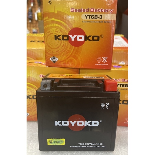 KOYOKO YT6B-3 RS150 RSX150 RS150R /CBR 150/VARIO150/AIR BLAD/PCX150 NEW ...