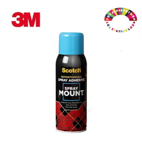 3M Scotch Spray Mount Repositionable Adhesive 290g | Shopee Malaysia