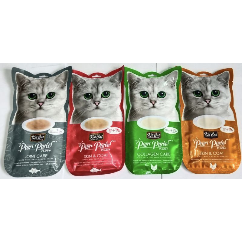 Kit Cat Purr Puree Plus (4 x 15g) | Shopee Malaysia