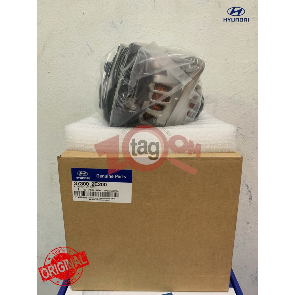 Genuine Hyundai Alternator ASSY for Kia Forte 2.0 - 37300-2E200 ...