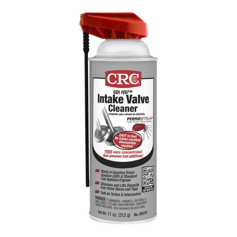 CRC 05319 GDI IVD® INTAKE VALVE & TURBO CLEANER, 11 WT OZ (312G ...