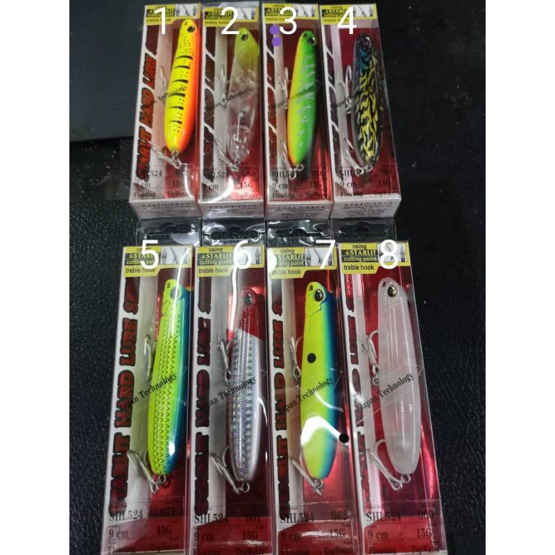 STARLIT TOP WATER 9CM /15G JAPAN TECHNOLOGY FISHING LURE | Shopee Malaysia