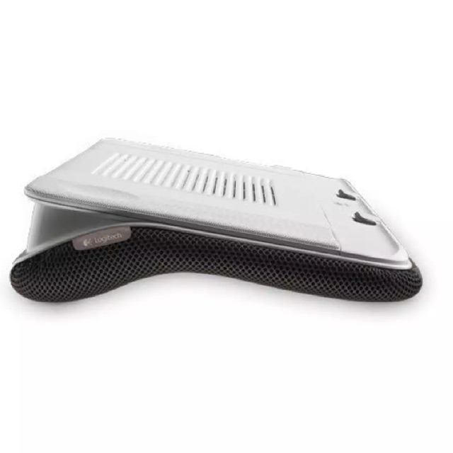 Logitech N700 Cooler Pad Lapdesk With Speaker White | Shopee Malaysia