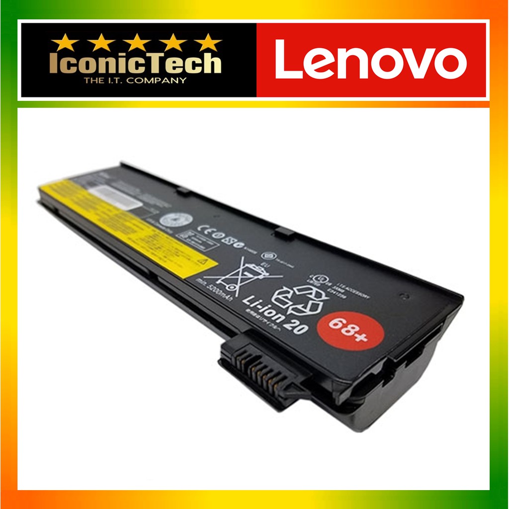 Lenovo Thinkpad Battery 68+ 6cell X240 X250 X260 T440 T450 W540 Genuine ...