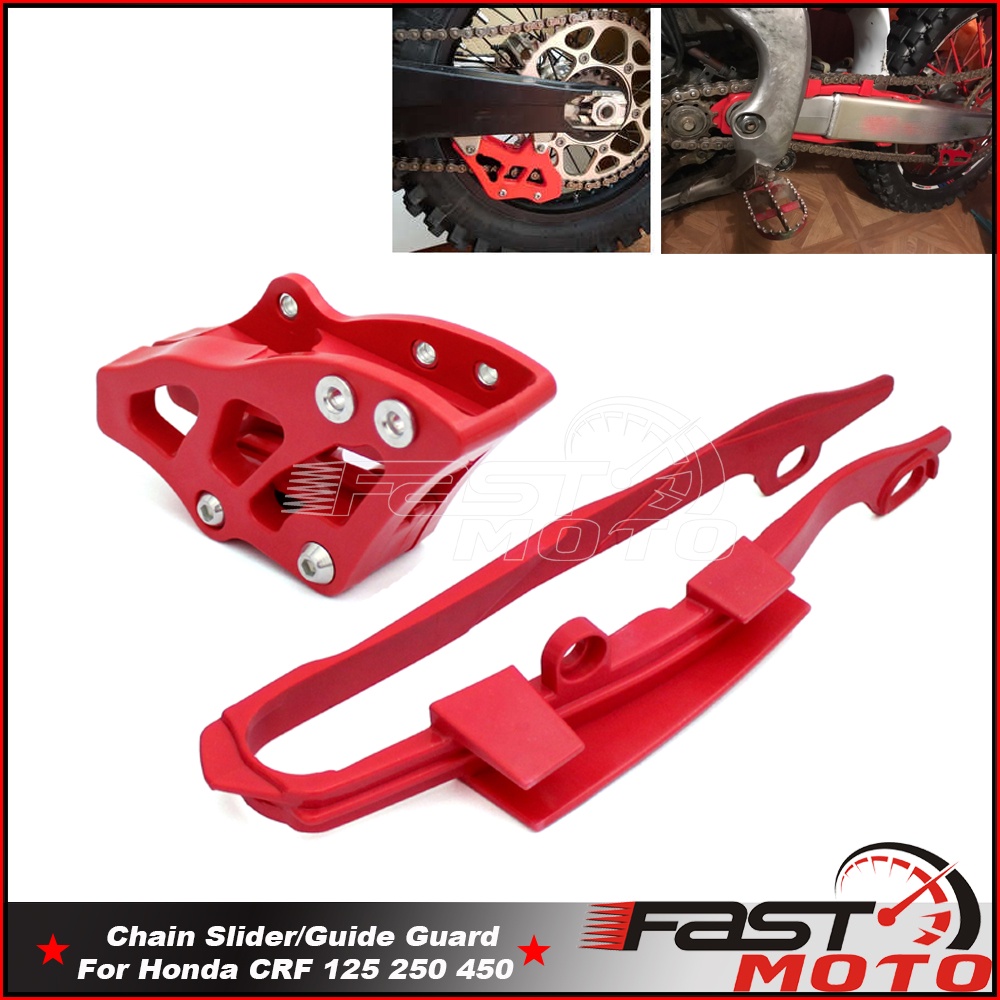 Dirt Bike Offroad Supermoto Chain Slider Guard Plastic Chain Guide ...
