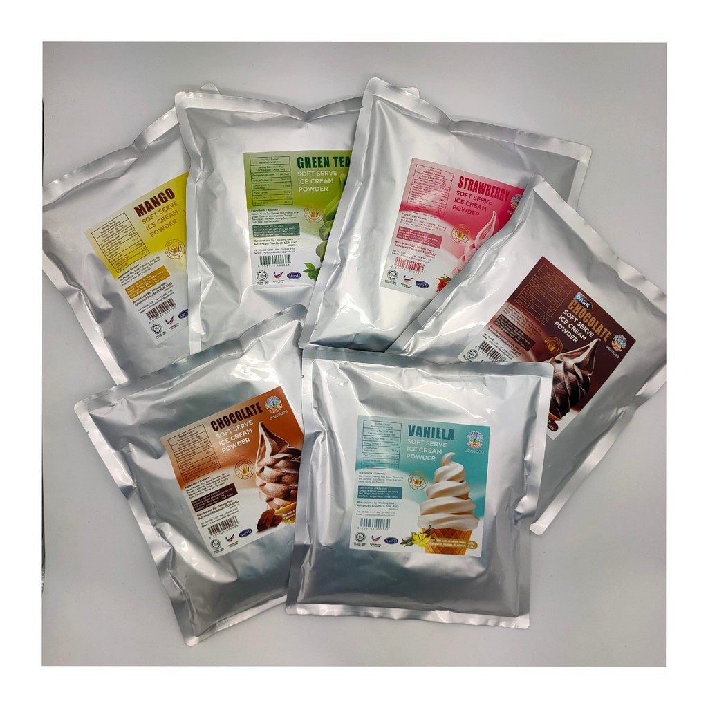 (READY STOCK) SOFT SERVE ICE CREAM POWDER - 1 KG 冰淇淋粉 | Shopee Malaysia