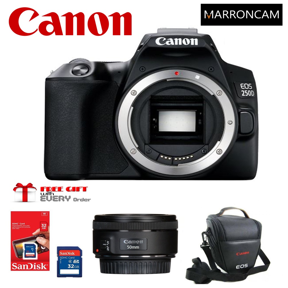 CANON EOS 250D BODY CAMERA | Shopee Malaysia