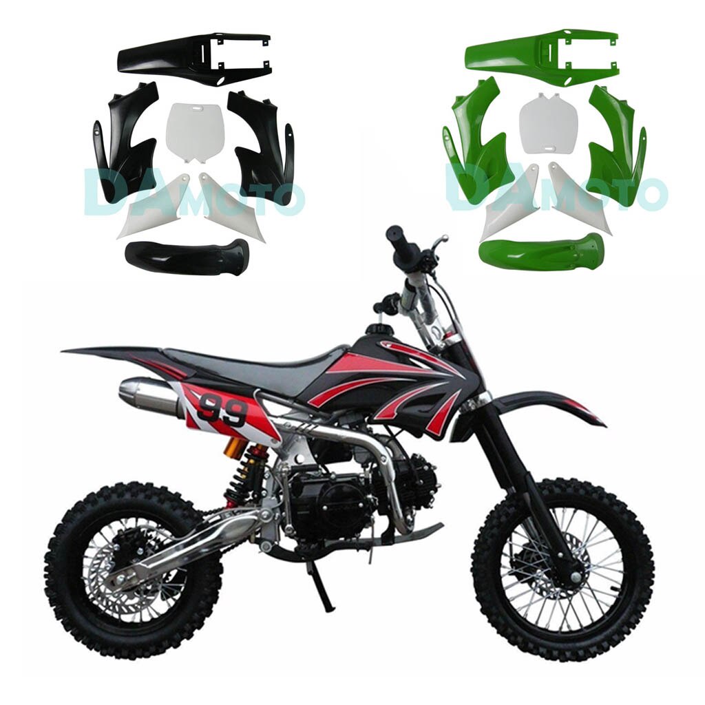 Motorcycle Plastic Fairing plastic body kits for 2 stroke 47cc 49cc ...
