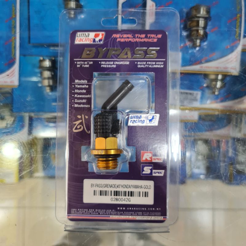 UMA RACING BY PASS 45 DEG (UNIVERSAL)(GOLD) | Shopee Malaysia