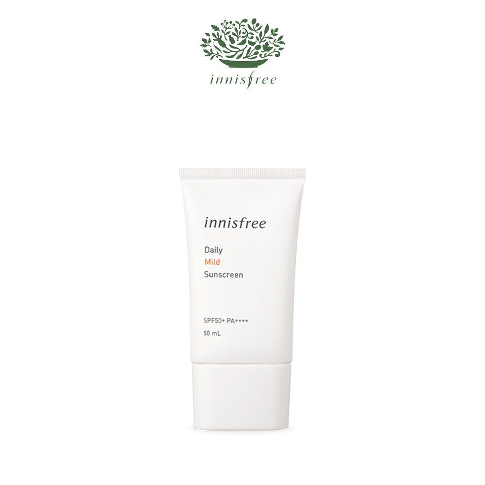 Innisfree Daily Mild Sunscreen SPF50+ PA++++ (50ml) | Shopee Malaysia