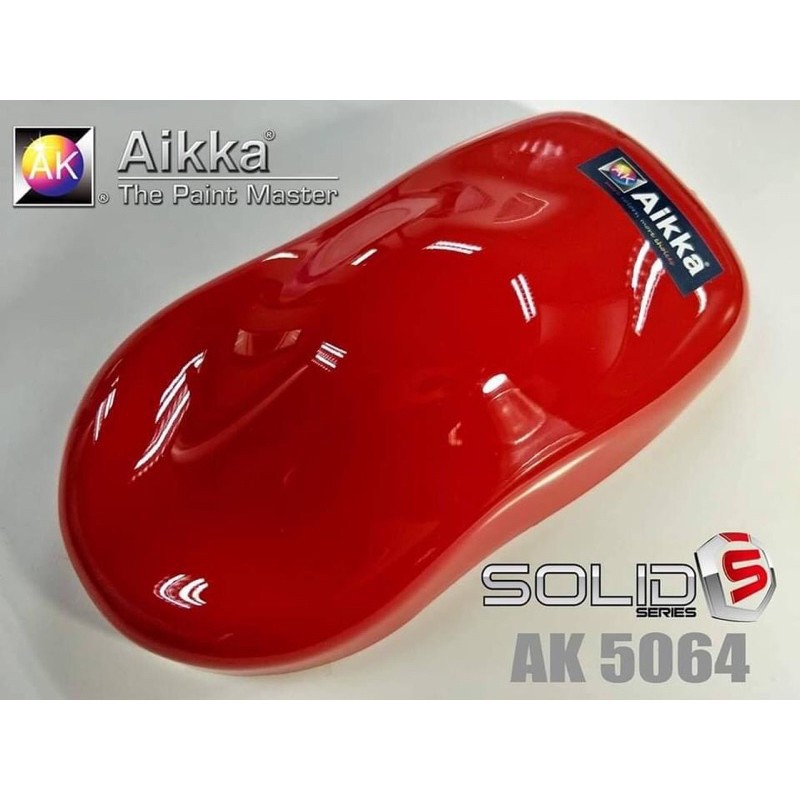 AIKKA AK5064 RED AF SOLID S EFFECT 2K AUTOMOTIVE CAR PAINT | Shopee ...