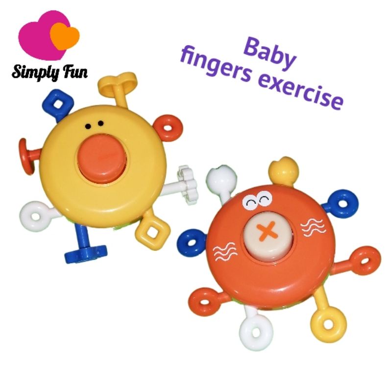 🇲🇾 Ready stock ️ Baby fingers exercise fine motor skills 🧡 Bayi senaman ...