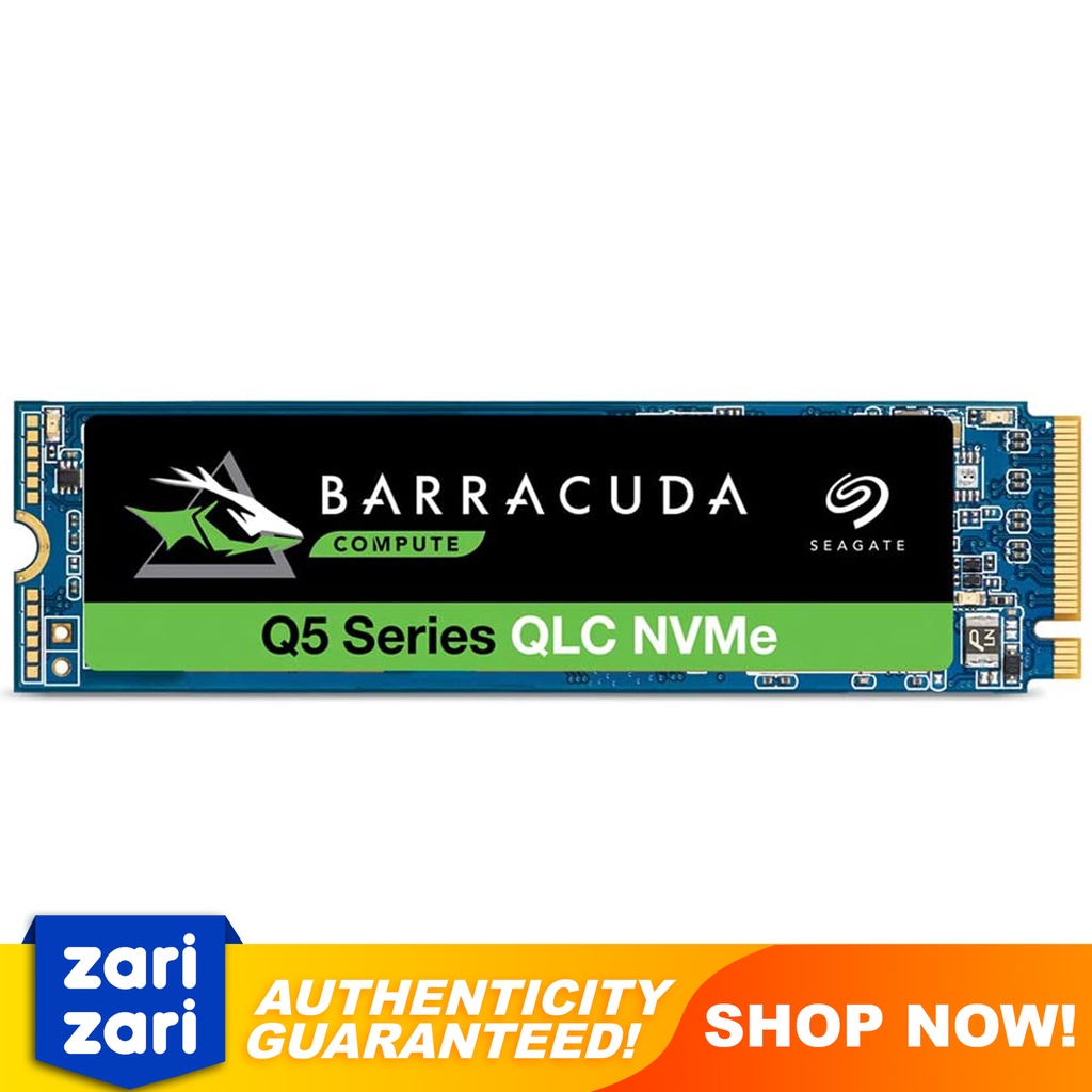 Seagate BarraCuda Q5 M.2 2280 500GB PCIe NVMe 3D QLC Internal SSD Solid State Drive ZP500CV3A001 ...