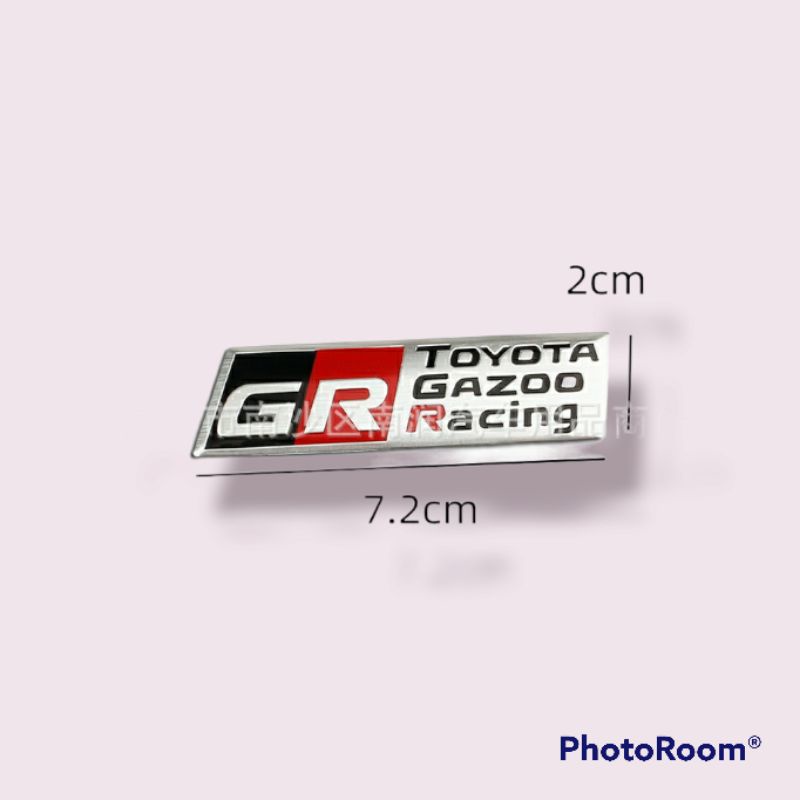 Malaysia Stock GR gazoo racing Metal Badge Sticker Besi GR SPORT Yaris ...